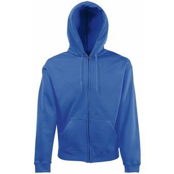 Fruit Of The Loom Sweatshirt à Capuche Et Fermeture Zippée Homme