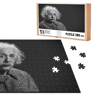 Puzzle classique 280 pièces - Fabulous - Portrait Albert Einstein (40 x ...