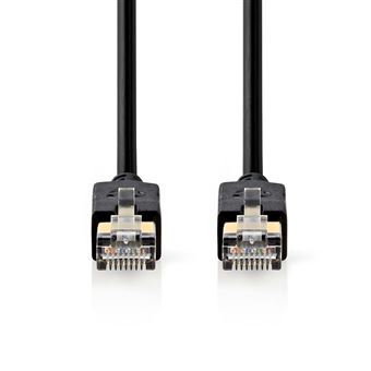Nedis - Câble réseau - RJ-45 (M) pour RJ-45 (M) - 10 m - FTP - CAT 6 ...