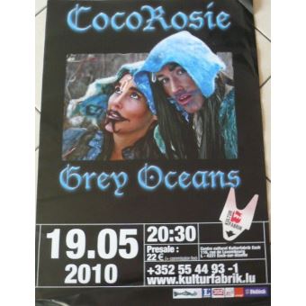 Coco Rosie - 50x70 cm - AFFICHE / POSTER - Achat & prix | fnac