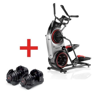 Pack Stepper Elliptique Bowflex Max trainer M5 + Haltères ajustables ...