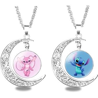 Collier Stitch, Collie Lilo et Stitch, Collier Stitch Fille, 2Pcs ...