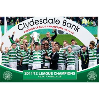 Celtic Glasgow Poster - Celtic Glasgow, Champions Premier League 2012 ...