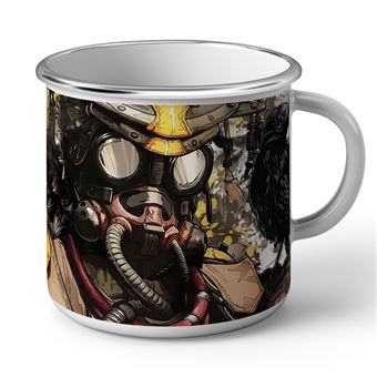 Fabulous Mug en métal émaille Apex Legends Bloodhound Corbeau - Tasse ...