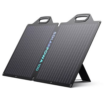 Panneau solaire pliable Bigblue SolarPowa 100 100W Avec béquilles Taux de conversion d'énergie ...