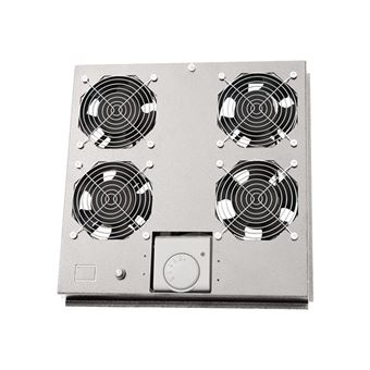 Canovate - Plateau de ventilateur de toit en rack - avec 4 ventilateurs ...