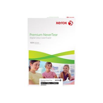 Xerox Premium NeverTear - Polyester - 120 microns - blanc brillant - A4 ...