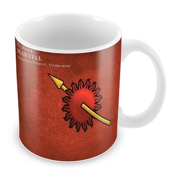 Fabulous Mug céramique Game Of Thrones Maison Martell - Tasse et Mugs ...