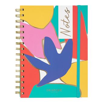 Carnet De Notes A5 - Spirales - Draeger Paris - Carnets et journaux ...