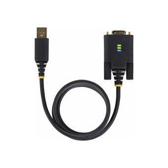 StarTech.com 3ft (1m) USB to Null Modem Serial Adapter Cable ...