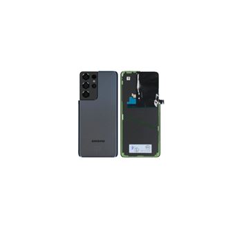 Cache Batterie Vitre Arrière Premium Phantom Navy pour Galaxy S21 Ultra ...