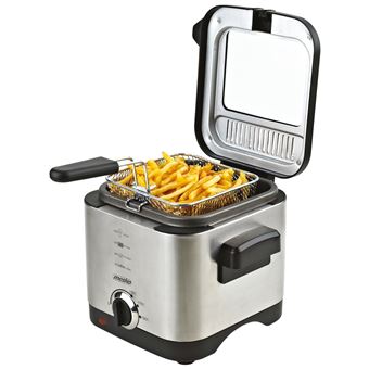 Friteuse 900w profonde 1,5 l - filtre dans le couvercle - mesko ms 4910 ...