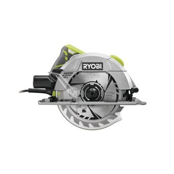 Scie circulaire RYOBI 1400W 66mm - 2 lames RCS1400-KB48 - Scies ...