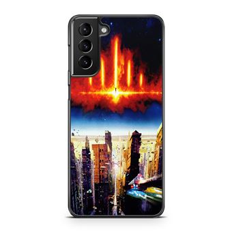 Coque rigide noire pour Samsung Galaxy S21 ULTRA Logo le Cinquieme ...