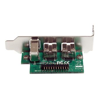 StarTech.com Carte FireWire Mini PCI Express 1394 de 3 ports - 2b ...