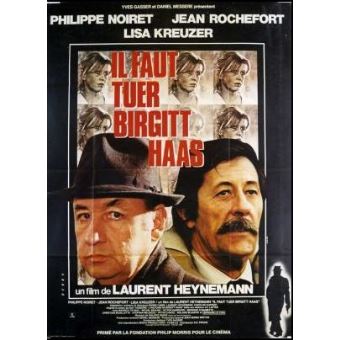 Il Faut Tuer Birgitt Haas AFFICHE CINEMA ORIGINALE - Achat & prix | fnac
