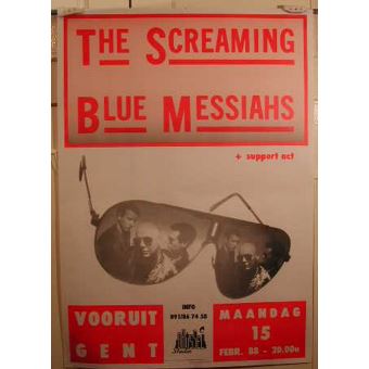 The Screaming Blue Messiahs - 61x86 cm - AFFICHE / POSTER - Achat ...