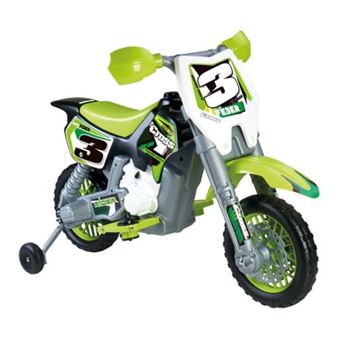 Motocyclette Feber Rider Cross 6 V Électrique Vert (82 X 57 x 119 cm ...
