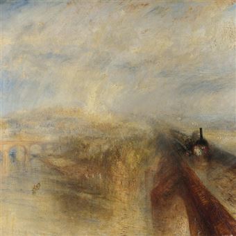 Joseph William Turner Poster Reproduction - Pluie, Vapeur Et Vitesse ...