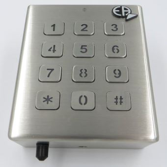 CLEA2 clavier retro-eclaire à code radio 43MHX avec 4 canaux ...