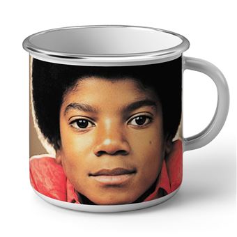 Fabulous Mug en métal émaille Michael Jackson Portrait Enfant - Tasse ...