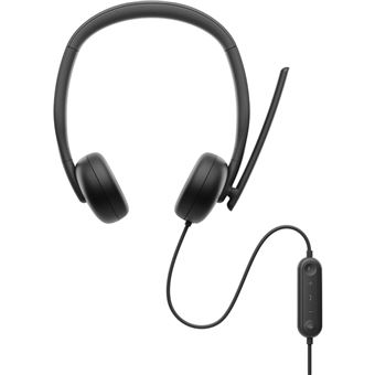 Dell Wired Headset WH3024 - Micro-casque - sur-oreille - vertical ...