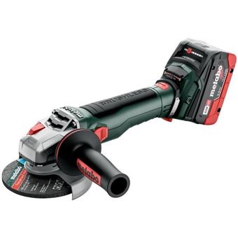 Meuleuse D'Angle Sans Fil - Metabo - Wb 18 Lt Bl 11-125 Quick - 18 V - Metabox 165 L - Meuleuses ...