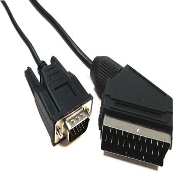 VGA vers Péritel 3m Cable (HD15-M/SCART-M) - Câbles vidéo - Achat ...