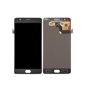 Original Ecran LCD & Vitre tactile Noir sans châssis Pour OnePlus 3/3T - Pièces détachées pour ...