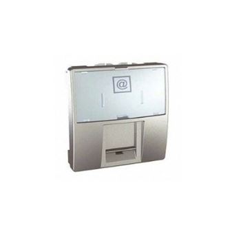 Prise de communication RJ45 Unica Multimédia+ - 2 modules Grade 3 ...