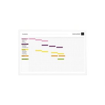 Exacompta exacompta planning magnétique projekt, (l)900 x (h)590 mm ...