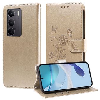 Flip Étui Pour OPPO A5 4G/5G Fentes à cartes Cuir Fleur Flip GANGXUN ...