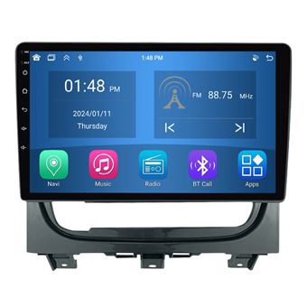 Autoradio RoverOne® Bluetooth CarPlay Android Auto Navigation 4Go RAM ...