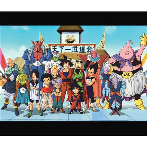 Fabulous Poster Dragon ball z dbz booboo saga (77 cm x 91 cm) - Achat ...