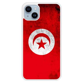 Coque renforcée rigide - Compatible iPhone 14 Plus - design drapeau ...