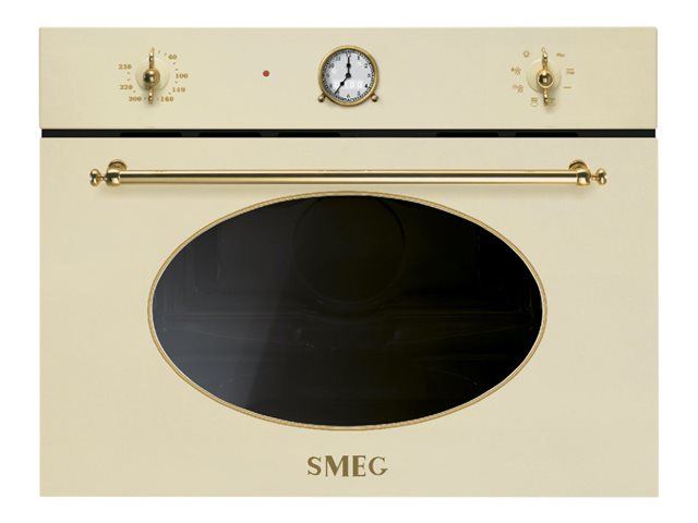 Smeg Colonial SF4800MP - four micro-ondes grill - intégrable - satin ...
