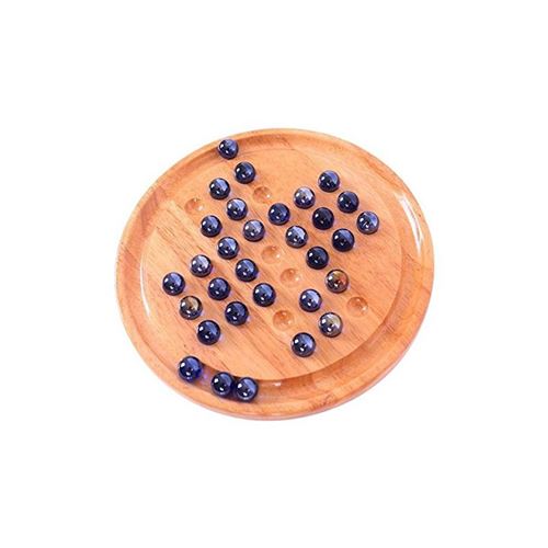 Jeu du solitaire avec billes en verre - Casse-Tête - Achat & prix | fnac