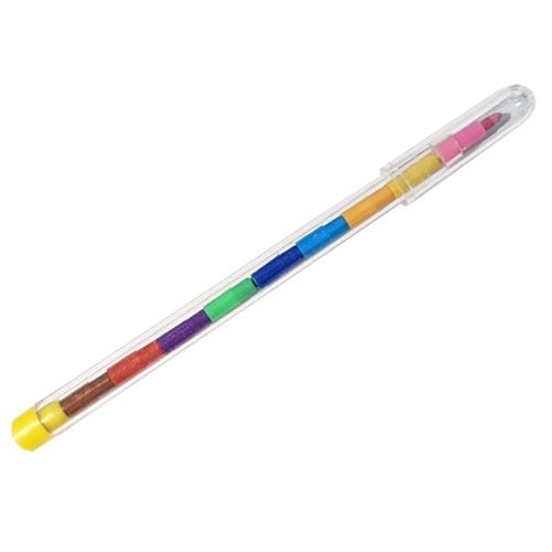 Crayon de couleur pousse mine 10 couleurs dans un crayon - Crayon de ...