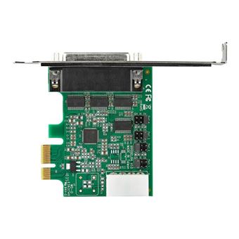 -21€61 sur StarTech.com 4-port PCI Express RS232 Serial Adapter Card ...