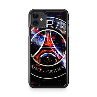 Coque Fifrelin Noire pour iPhone 11 PSG Paris Saint Germain Club Foot ...