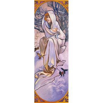 Alphonse Mucha Poster Reproduction - Les Quatre Saisons, Hiver, 1896 ...