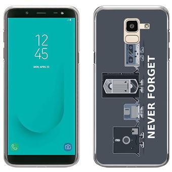 Coque pour Samsung Galaxy J6 - Never Forget Vintage - Coque et étui ...
