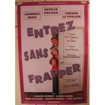 Entrez sans frapper - 68x100 cm - AFFICHE / POSTER - Achat & prix | fnac