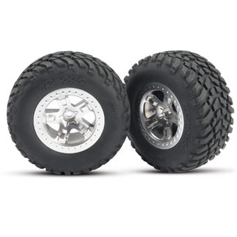 Roues montees collees sct pour 4x4 av/arr-4x2 arriere (2) - Accessoire ...