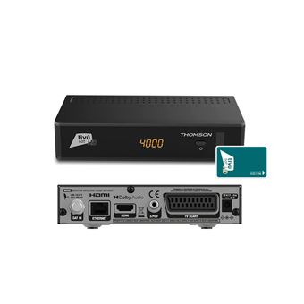 Pack tivùsat récepteur satellite hd - thomson ths807 hd + carte tivùsat ...