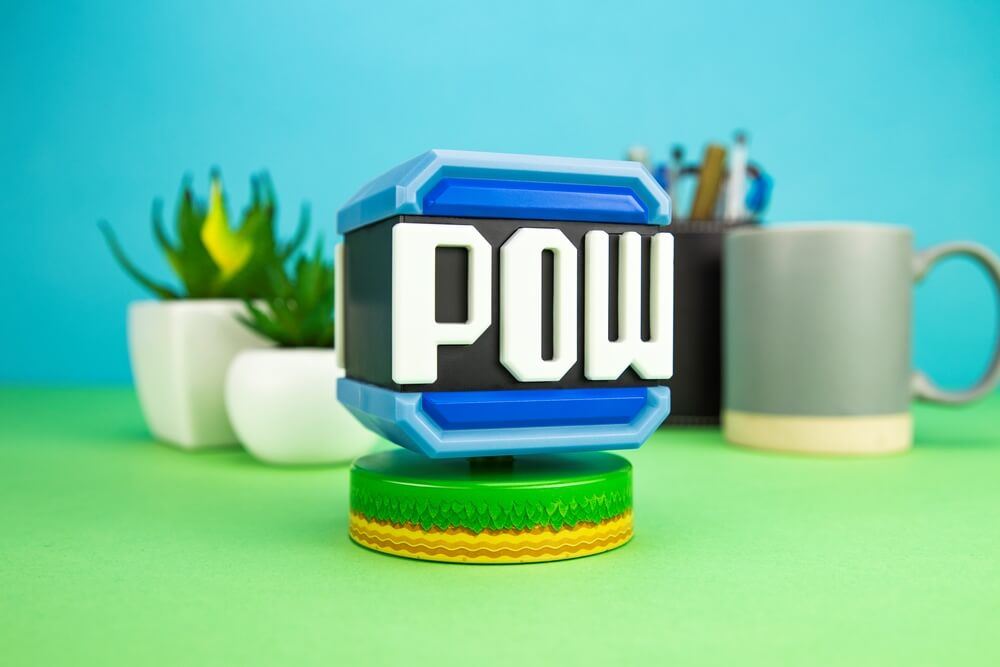 Lampe Super Mario POW Icons - Autre produit dérivé - Achat & prix | fnac