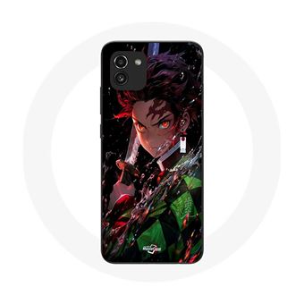 Coque Samsung Galaxy A03 Demon Slayer Tanjiro Kamado énervé manga anime ...