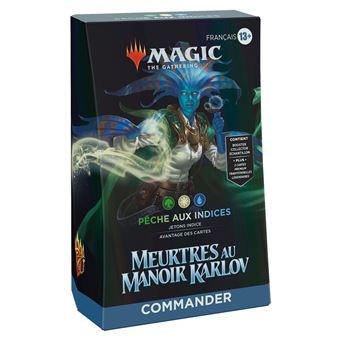 Deck Commander - Magic The Gathering - Murder At Karlov Manor -Pêche ...