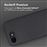 Accezz Coque Kevlar® MagSafe pour iPhone 17e / 16e - Noir - Coque et ...