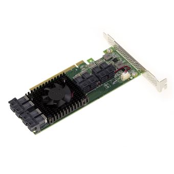 Carte PCIe 3.0 16x pour 8 SSD U.2 NVMe (U2 NGFF) ou 8 ports PCIe x4 ...